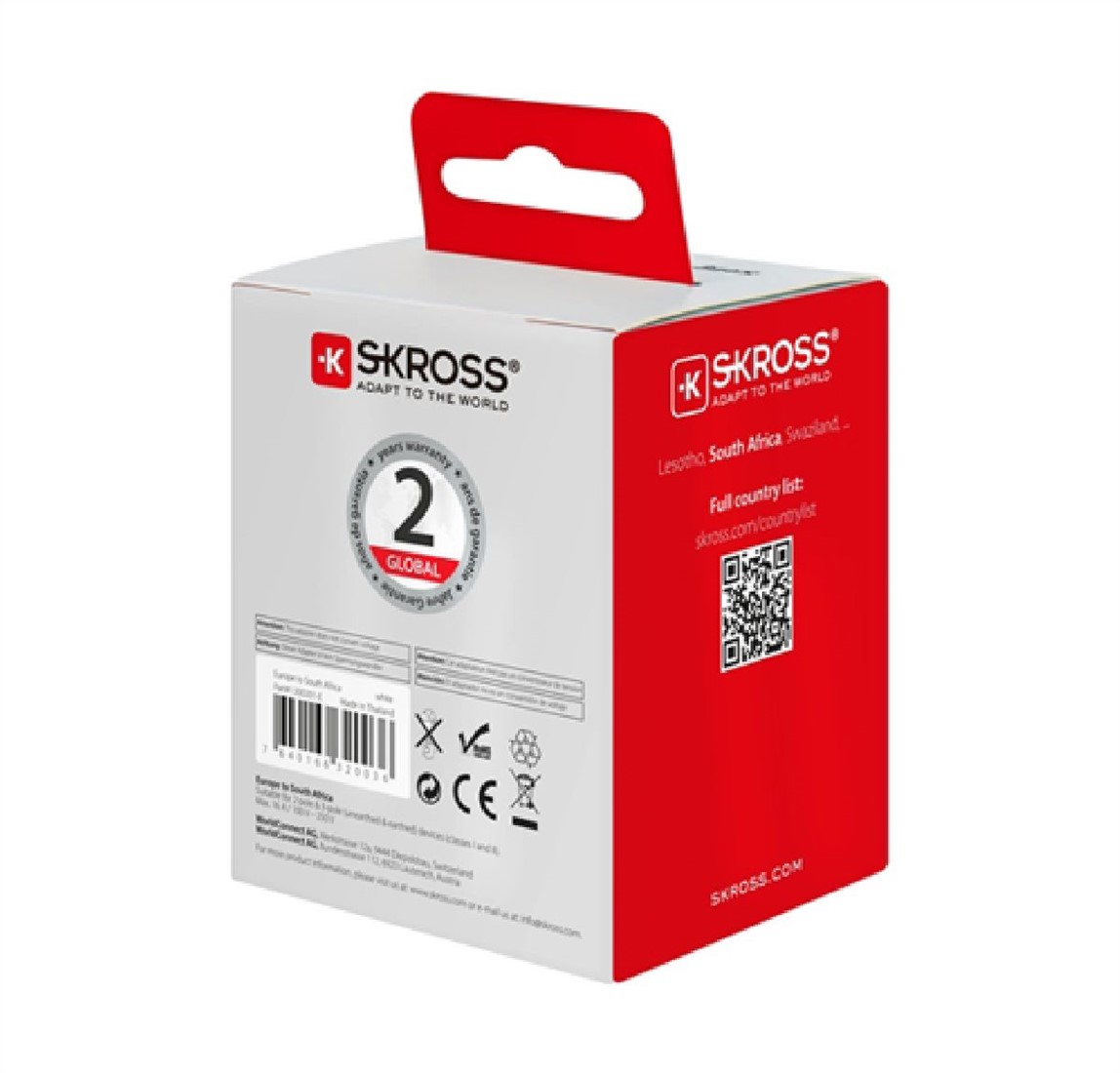 Skross Travel Adapter - Wereld naar Zuid-Afrika | 7640166320234