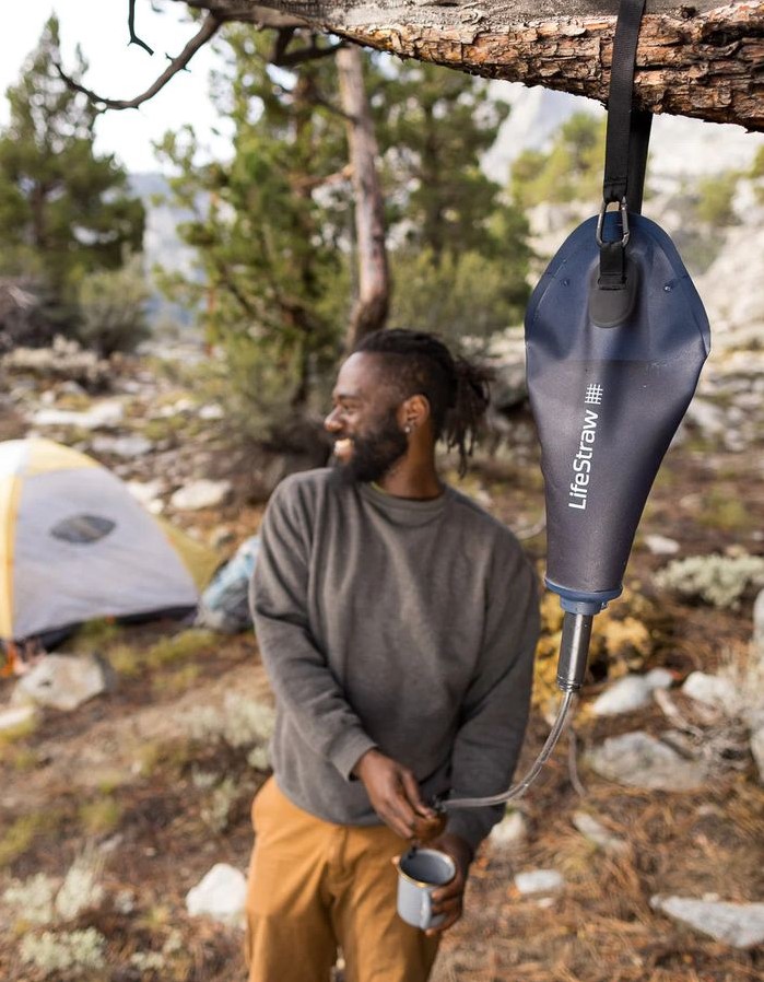 LifeStraw Peak Series - Gravity Water Filter System - 3L - Dark ...