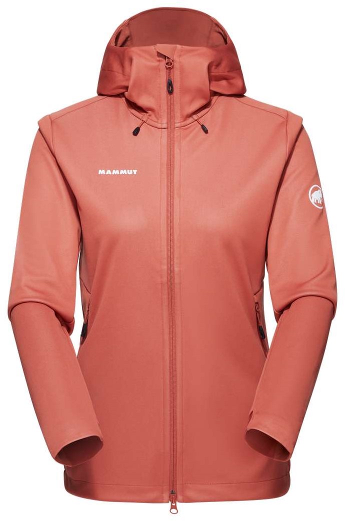 Mammut Ultimate VII SO Hooded Jacket W - Brick - M uw specialist in outdoor, wintersport, hockey ...