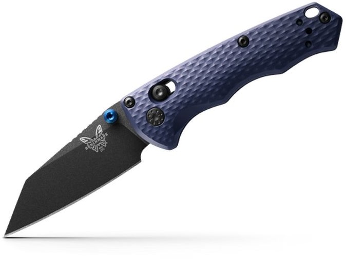 Benchmade Full Immunity - Crater Blue Aluminium - Pocket Knife ...