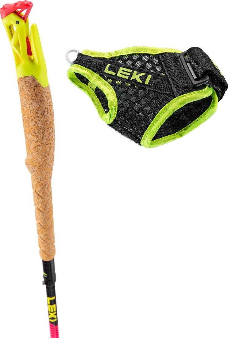 Leki Ultratrail FX.One - Neon Pink/Black/Neon Yellow - 120 cm uw ...