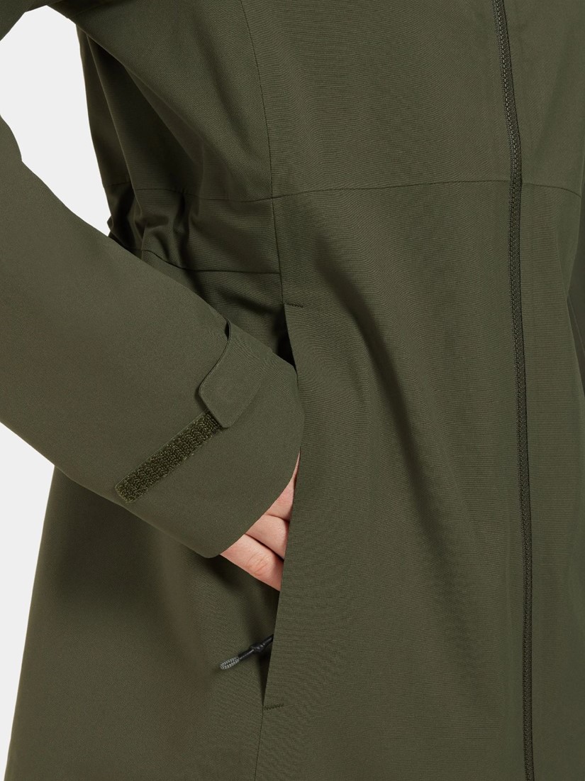 Didriksons Bea Parka W - Deep Green - 38 uw specialist in outdoor ...