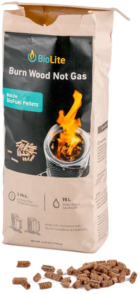 BioLite Campstove Bio fuel Pellets (1kg bag) | 850003383996