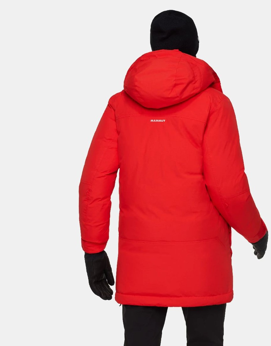 Mammut Arctic IN Hooded Parka W - Mammut Red - S uw specialist in ...