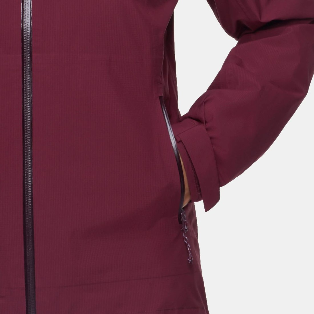 Mammut Alto Light 3-in-1 HS Hooded Jacket W - Vin/Mammut Red - L uw ...