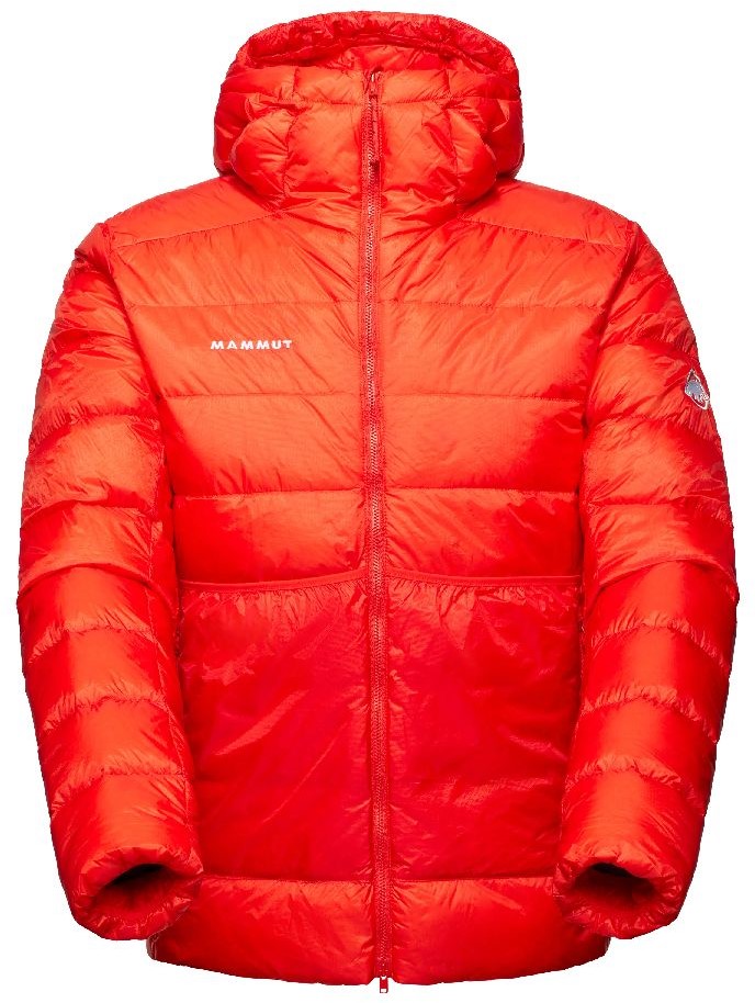 Mammut Broad Peak Pro IN Hooded Jacket M - Mammut Red - S uw specialist ...